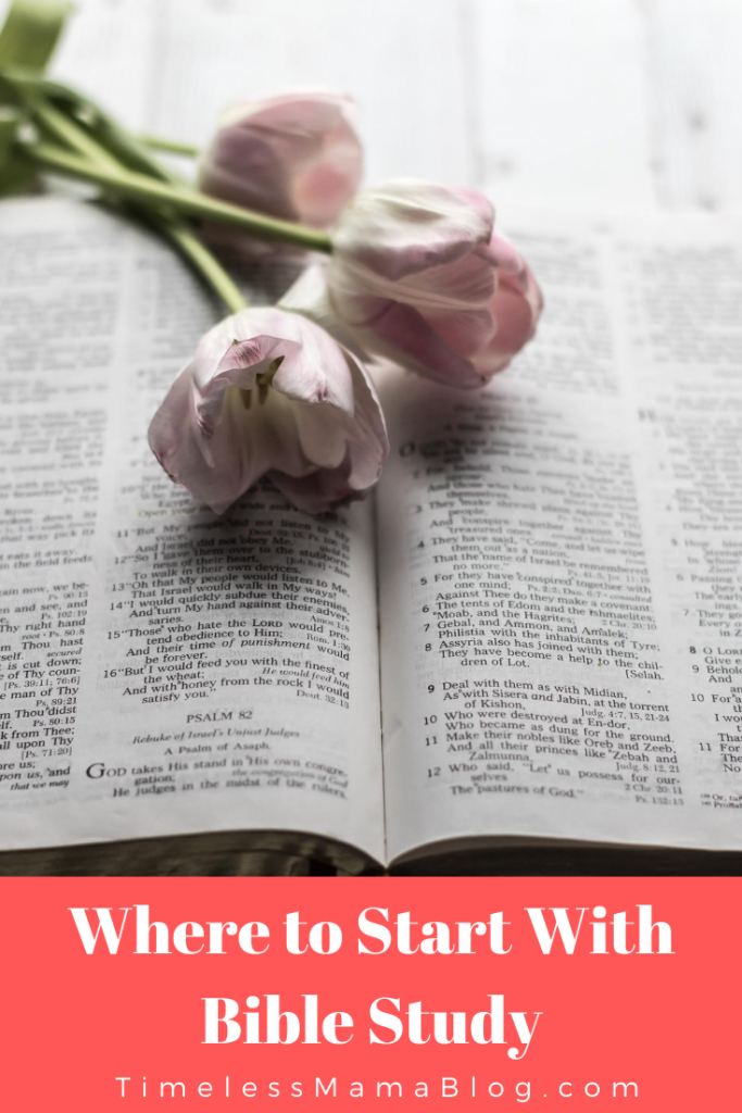 How to Start Studying the Bible